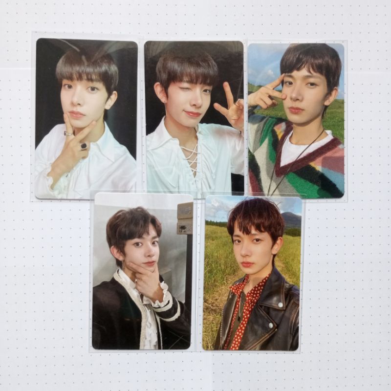 Official pc heeseung dusk dawn jacket photocard enhypen wink bdo ...