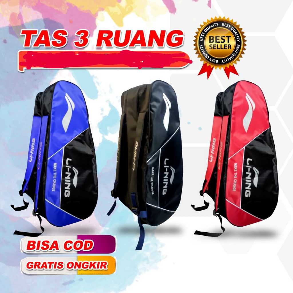3-COMPANY BADMINTON BACKPACK RACKET BAG Outdoor Sports BADMINTON racket ...