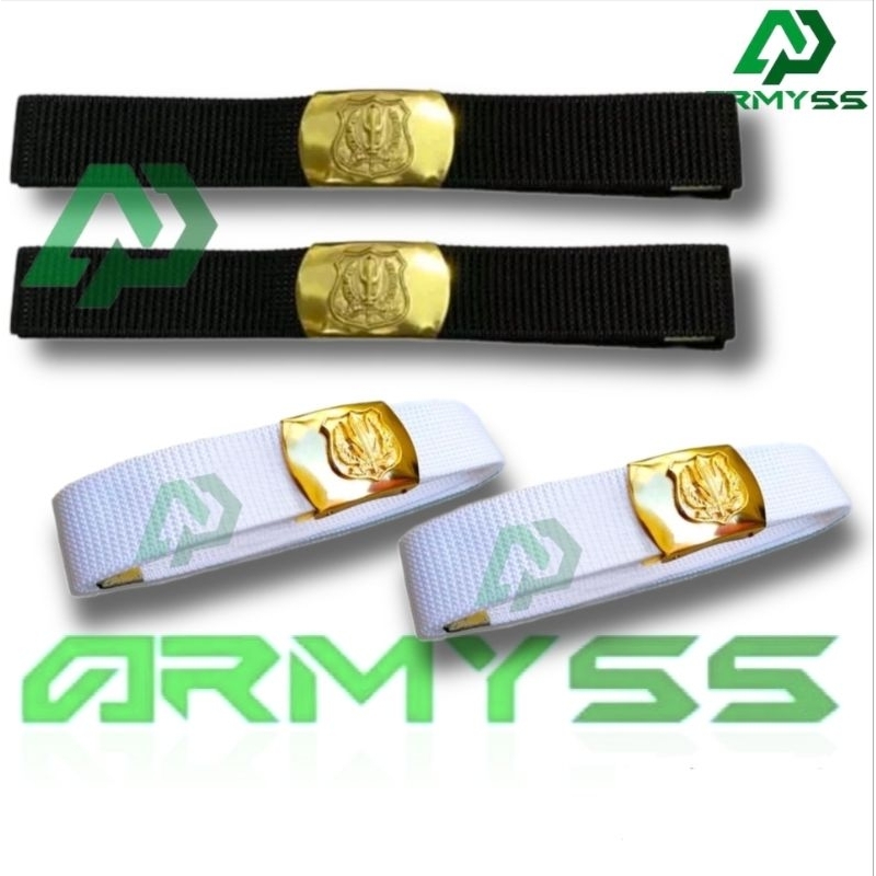 PUTIH HITAM Wholesale!!! Satpam Belt Black Belt security guard white ...