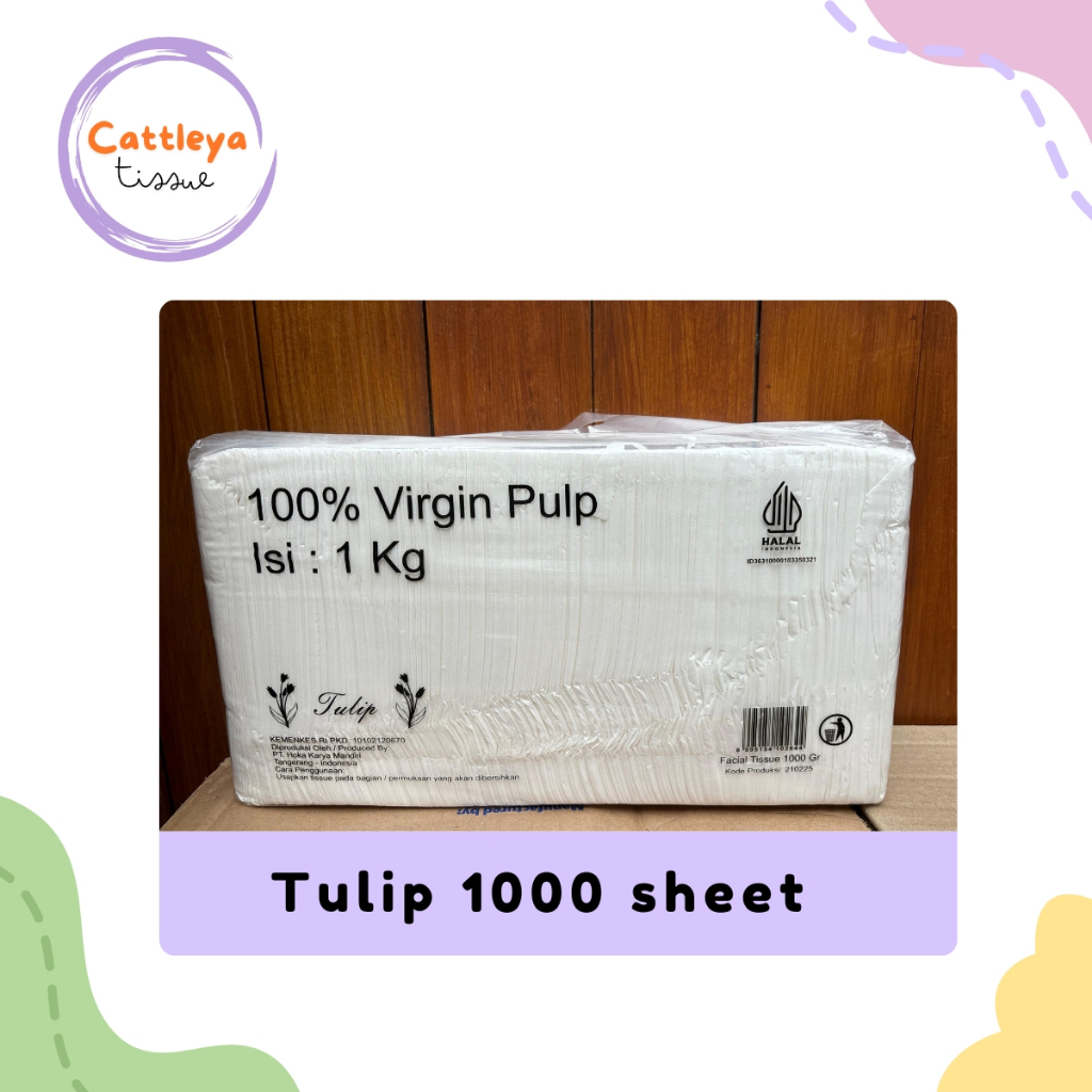 Tulip Facial Tissue 1kg (1000gr) | Shopee Malaysia