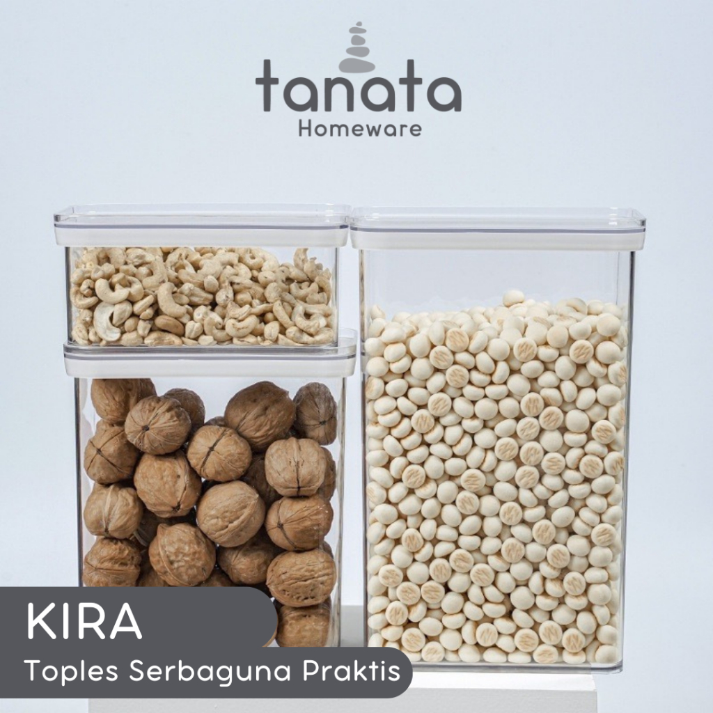 Tanata - KIRA Minimalist Snack Food Container Aesthetic Airtight Snack ...