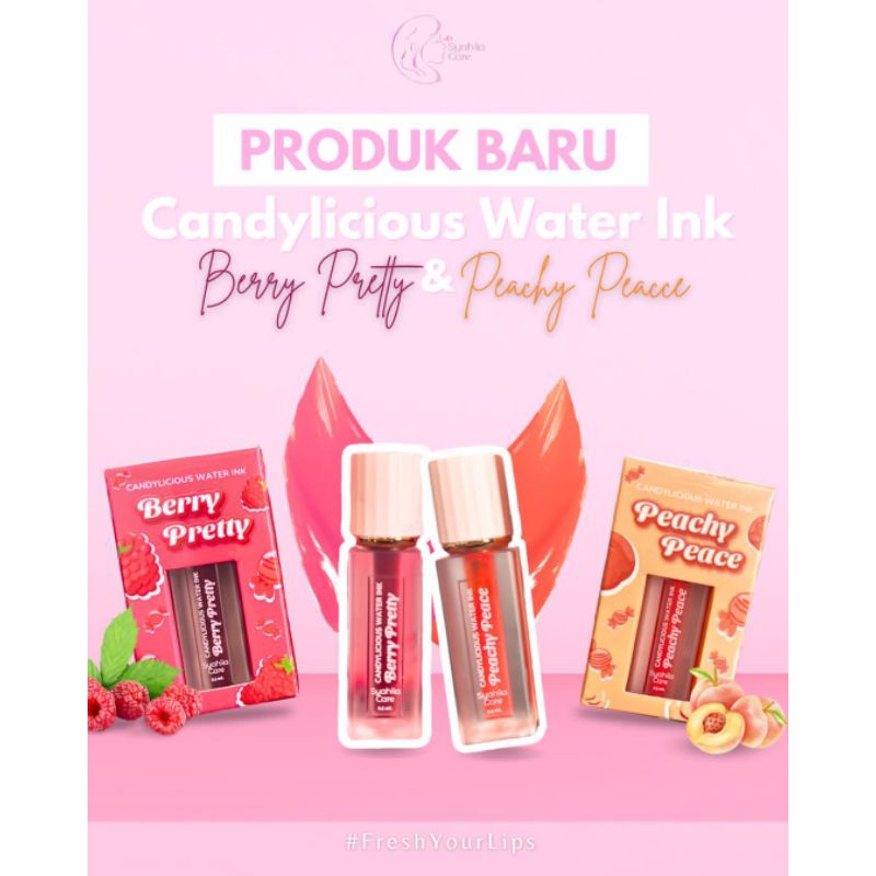 Syahila CARE LIPTINT CANDYLICIOUS WATER INK | Shopee Malaysia
