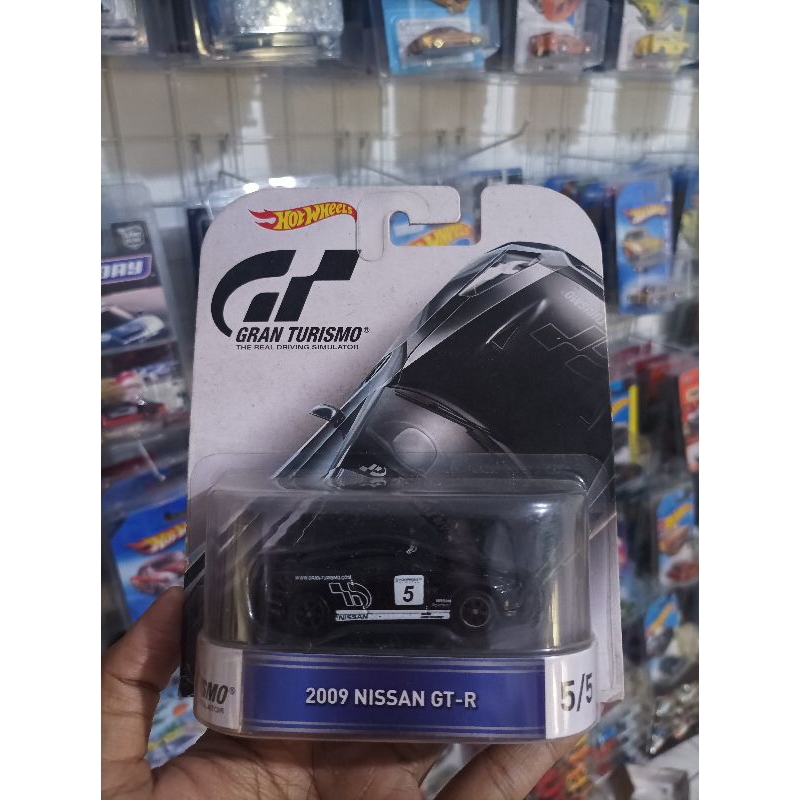 Hot Wheels Nissan GTR R35 Gran Turismo Retro Entertainment Card Premium ...