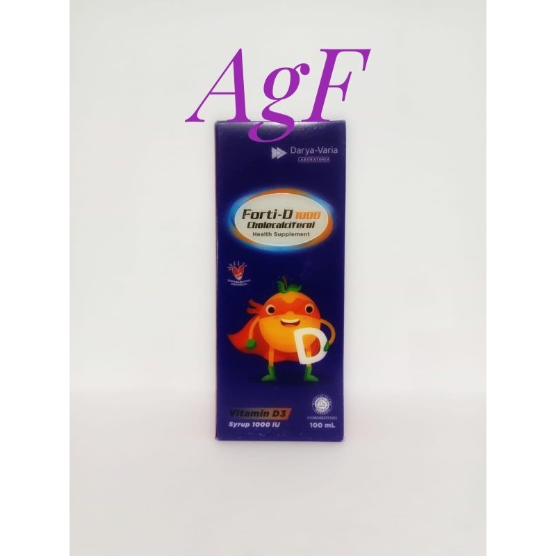 Forti D 1000 Syrup 100 mL (Darya Varia) | Shopee Malaysia