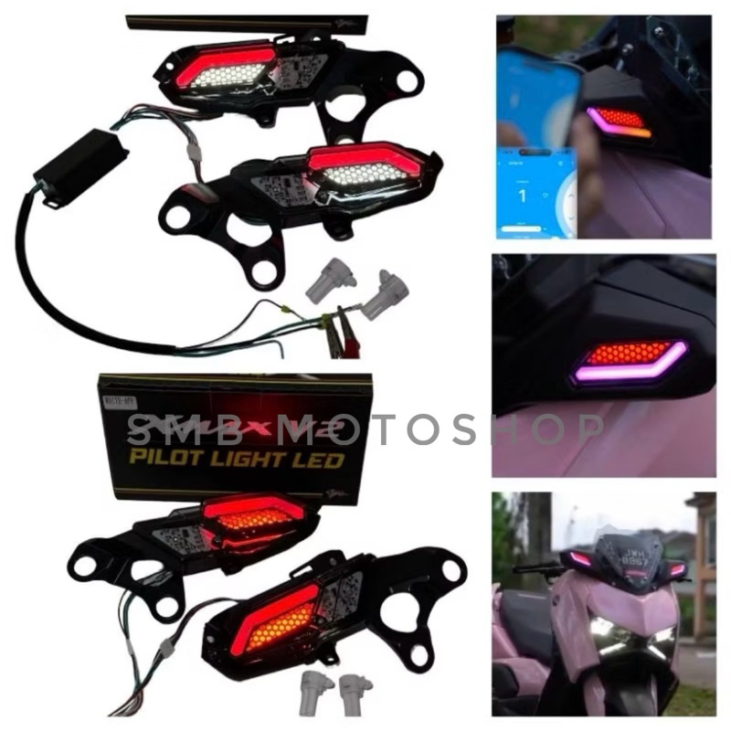 Front Signal Light RGB BLUETOOTH control xmax V2 new Front Signal xmax ...