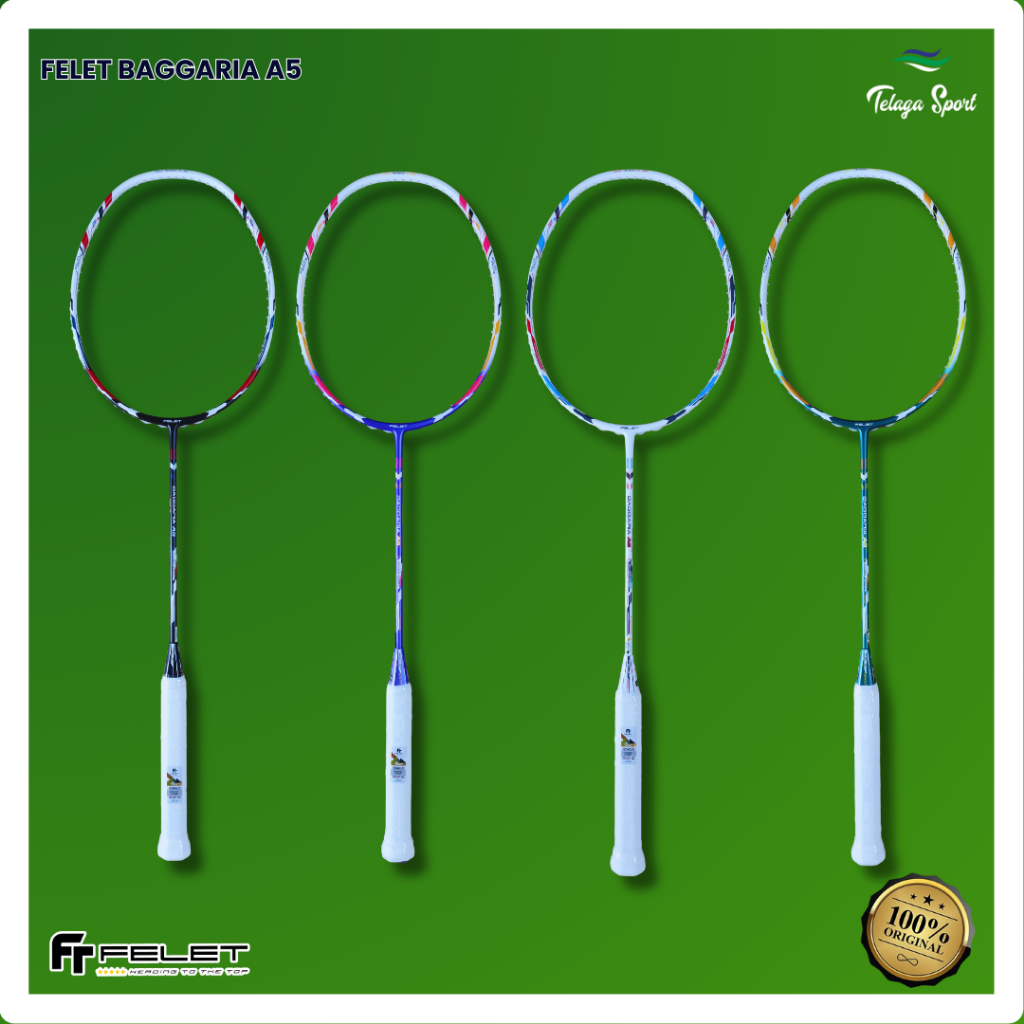 Original Felet Baggaria A5 Badminton Racket | Shopee Malaysia