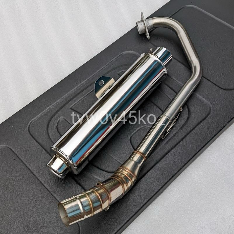 Lt SGP Standard canister exhaust 1set Tmx 125/155 Motoposh Raider Bajaj ...