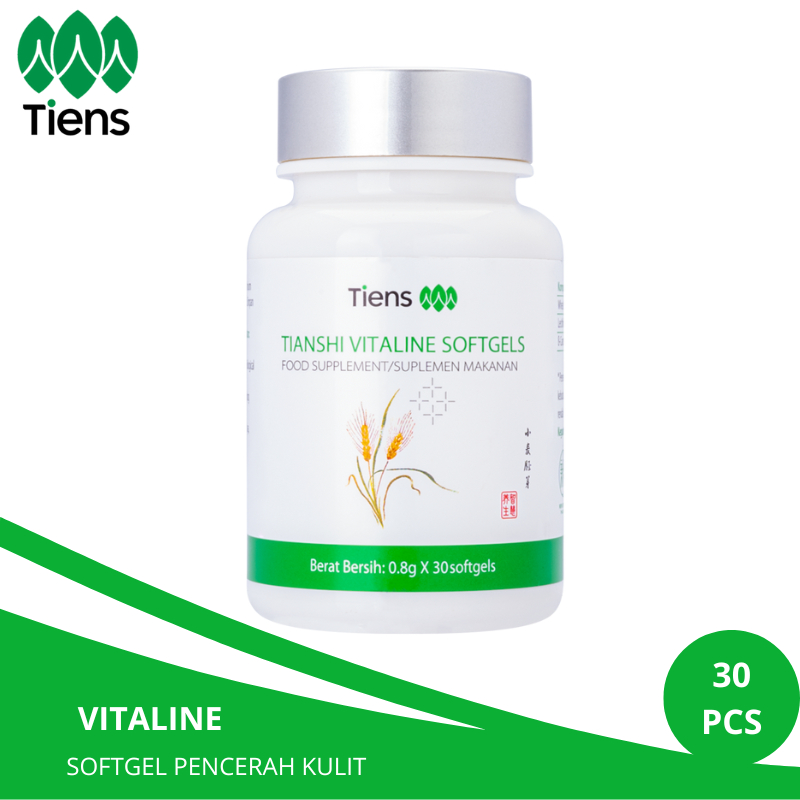 Vitaline Softgel Tiens Whitening Armpit Groin Economical Package ...