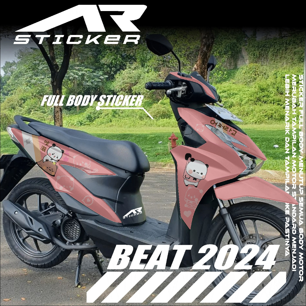 Latest Full Body Decal Sticker New Beat 2024 Sporty Smart Key - Cute ...