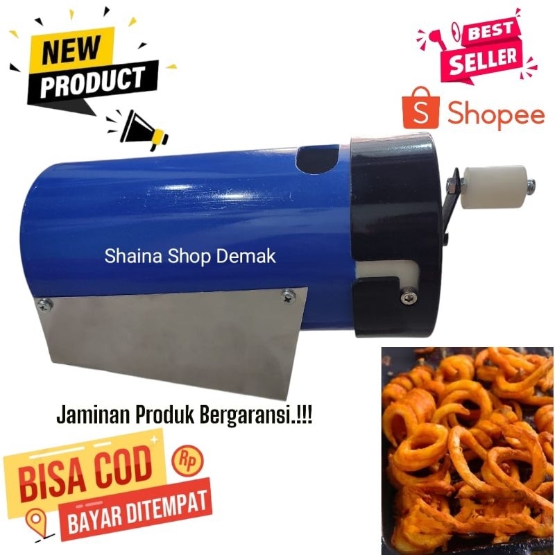 MESIN Viral tool, Curly potato machine, latest tool, price | Shopee ...