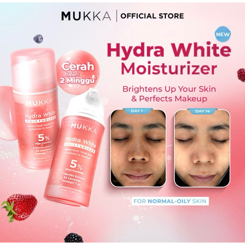 [NEW Product] Mukka - Hydra White Moisturizer 100ml Moisturizing Face ...