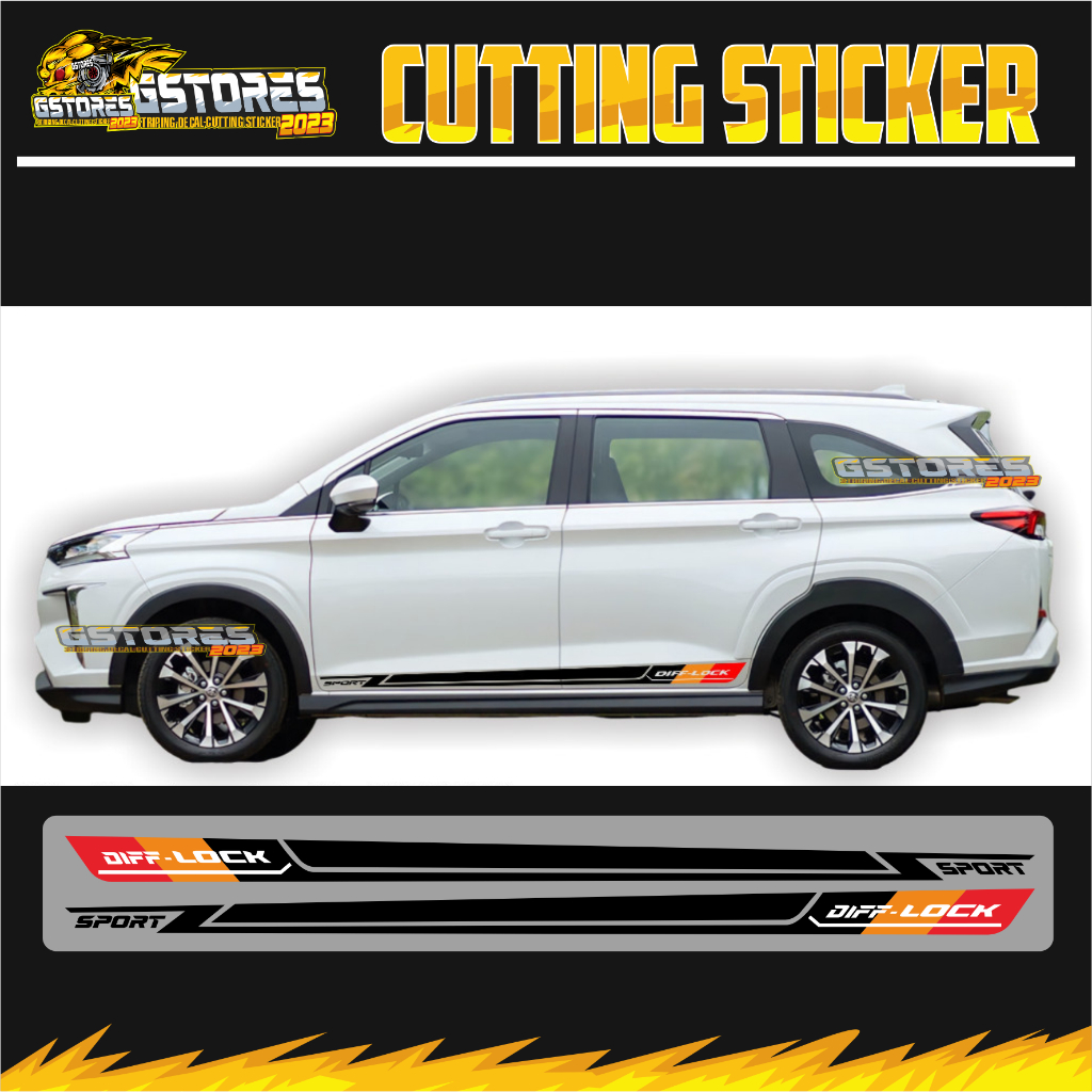 Sticker list side body for all new xenia 2022 2023 2024 latest sticker ...