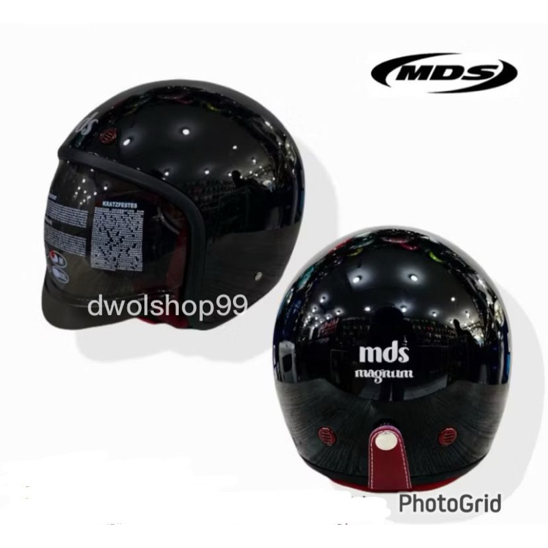 Mds MAGNUM Helmet (FREE PACKING, BUBBLE WRAP, Cardboard, & Helmet Cover ...