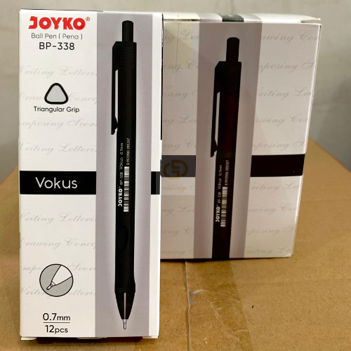 Ball Pen Joyko BP-338 Focus Pen 0.7 mm (1 Box contains 12 Pcs) | Shopee ...