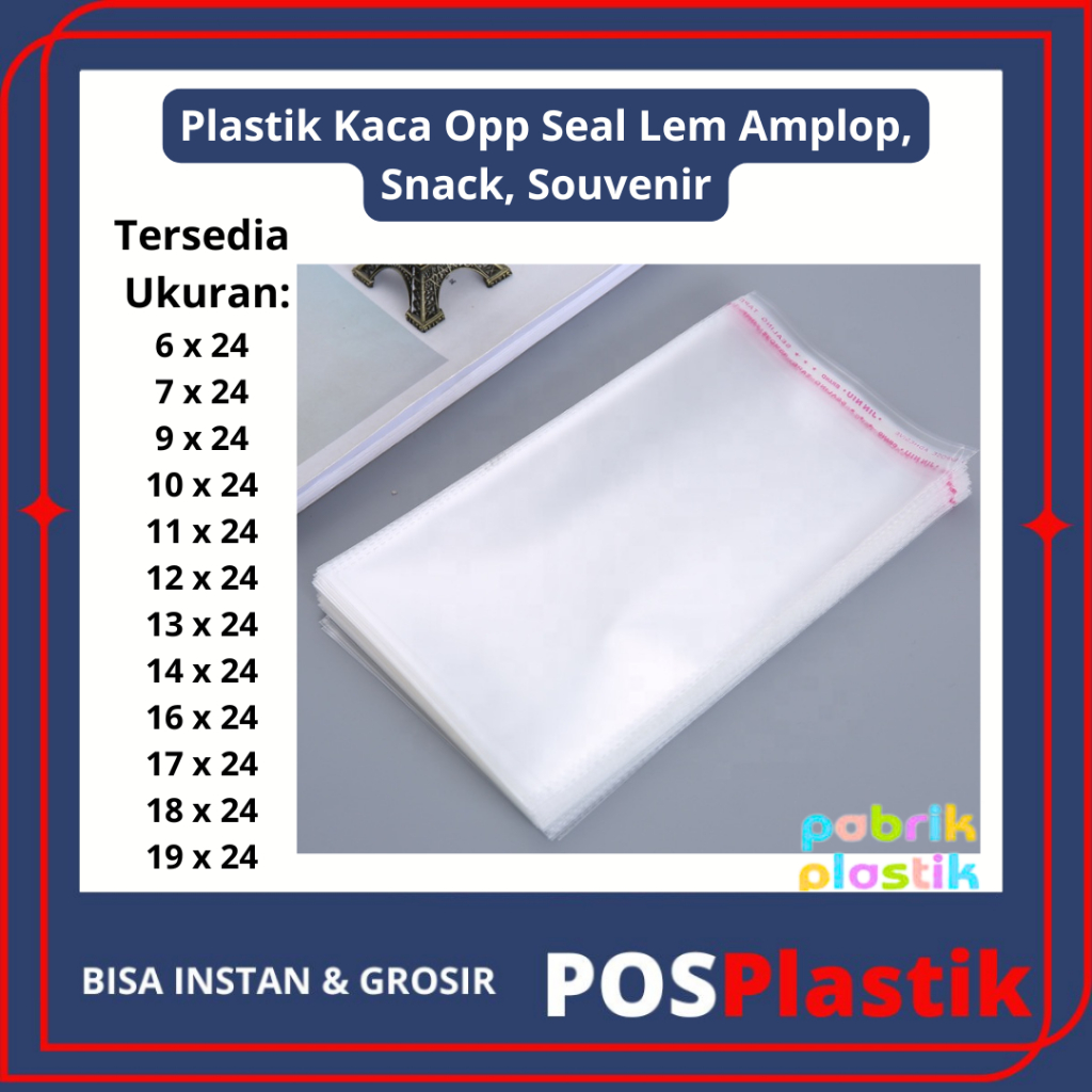 DVD Jkt OPP Glass Plastic Glue 6x24 7 x 24 9x24 10 x 24 11 x 24 12 x 24 ...
