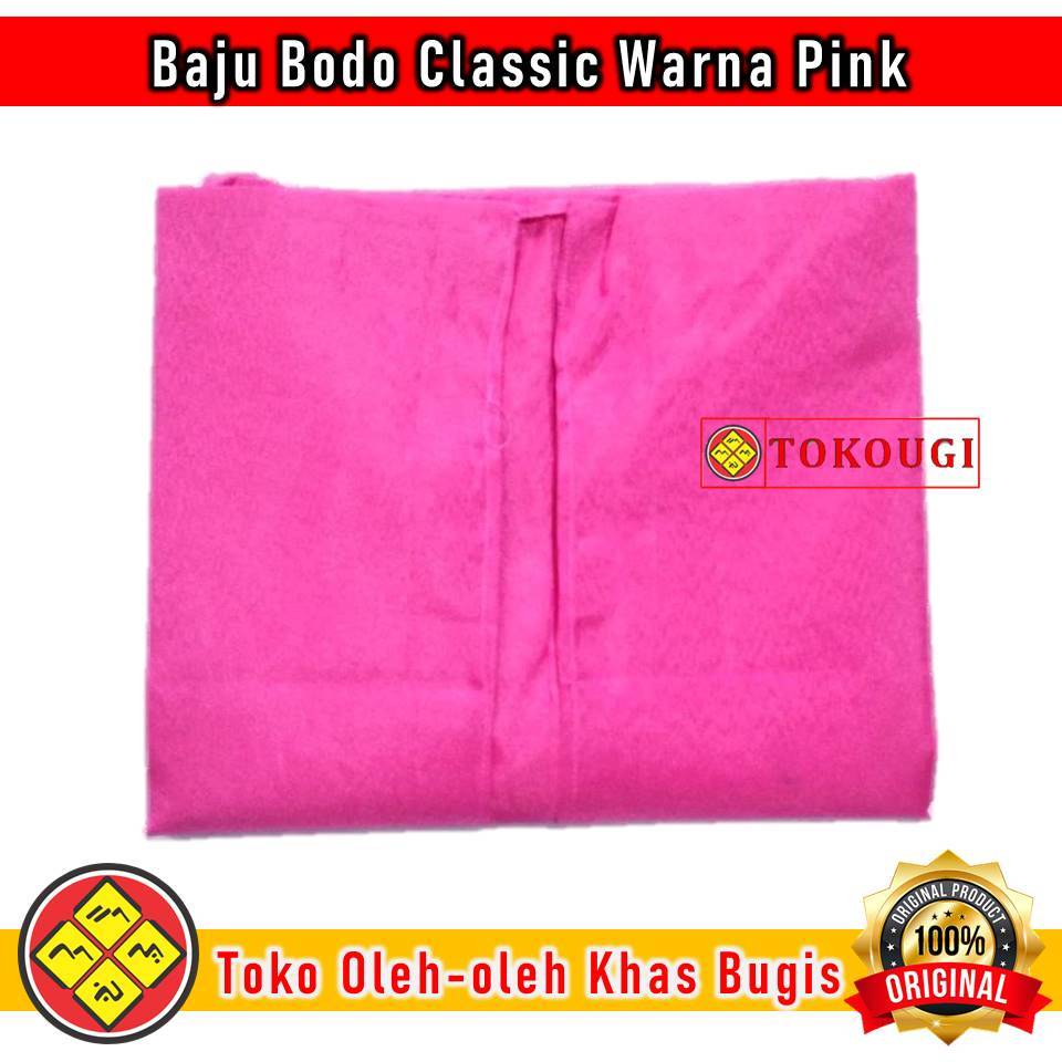 Bodo Classic Dark Pink Dress - The Charm Of The Anggun Makassar Bugis ...