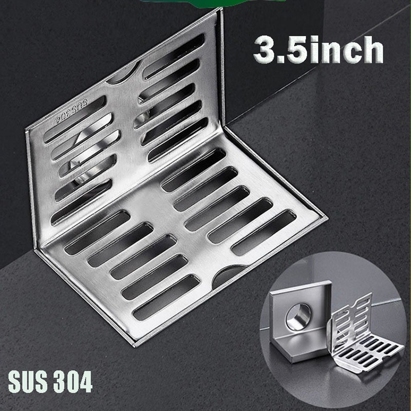 SIKU 3.5inch Strainer Got SUS 304 Stainless Steel Elbow L Strainer ...