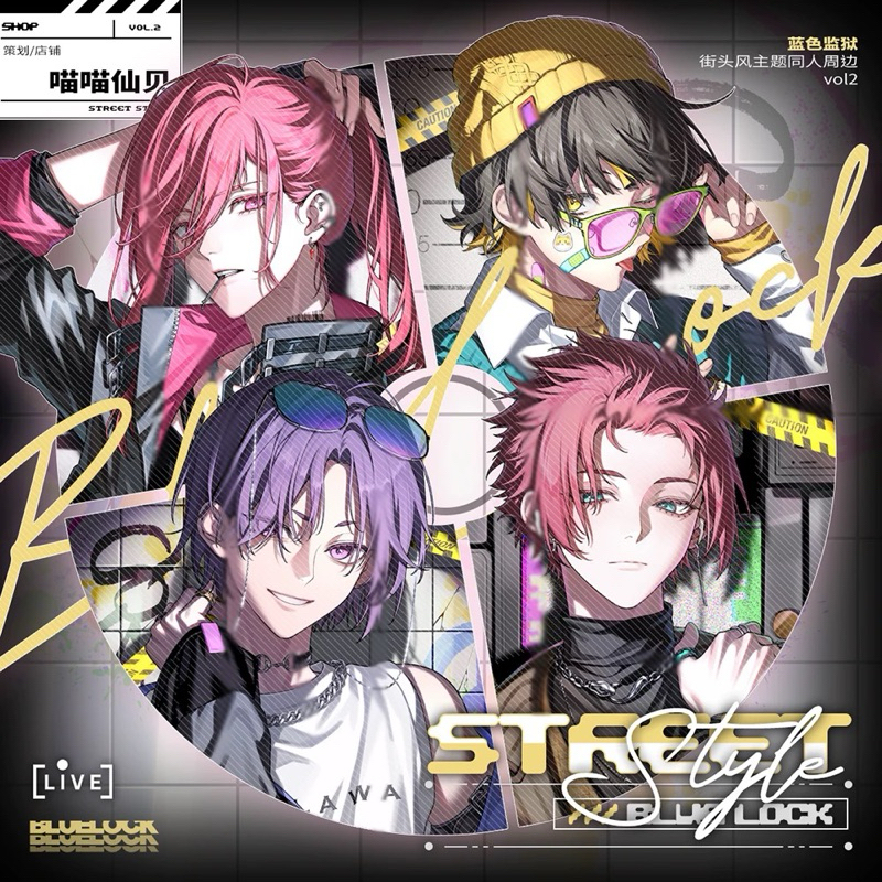 Blue Lock Nagi Rin Kaiser Isagi Reo Sae Bachira Chigiri Photocard ArtPrint [BY 喵仙贝] | Bluelock ...