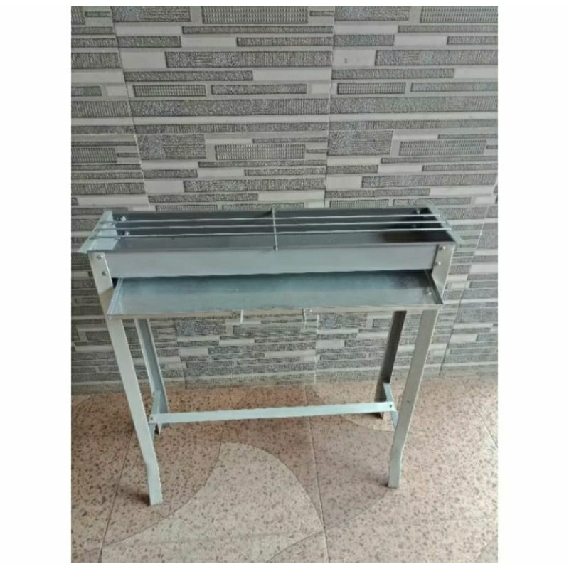 Satay grill fish grill width 15cm height 6cm leg height 60cm | Shopee ...