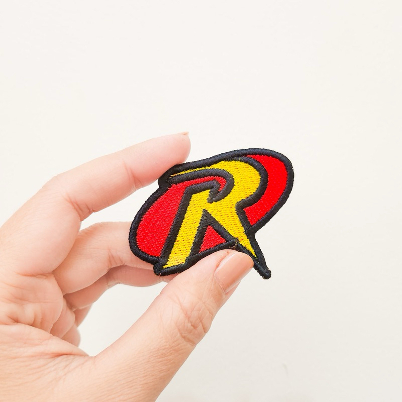 Superhero EMBROIDERED PATCH / BATMAN ROBIN EMBROIDERED BADGE / ROBIN ...