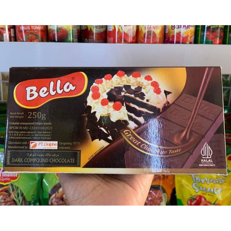 Bella Chocolate Bar 250g | Shopee Malaysia