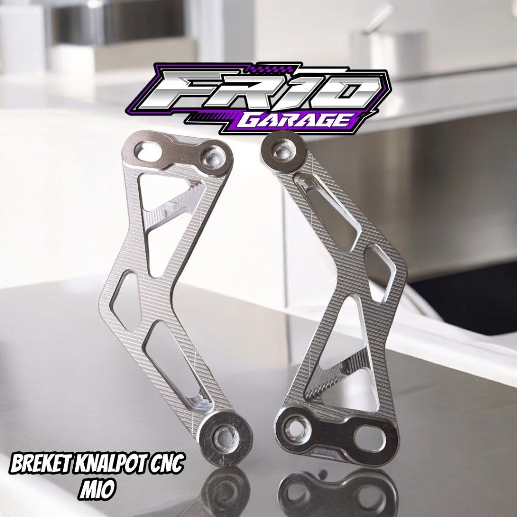 Muffler BRACKET CNC MIO Aluminum SHIJIRO Exhaust BRACKET MIO PNP ...