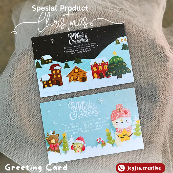 [READY Many READY TO SEND] Christmas Series | Christmas Greeting Card ...
