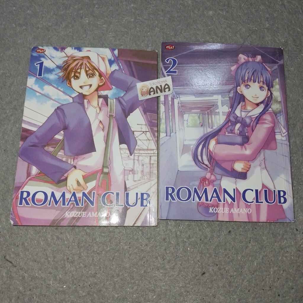 Comic SET Roman Club 1-2 Hiatus (Kozue Amano) | Shopee Malaysia