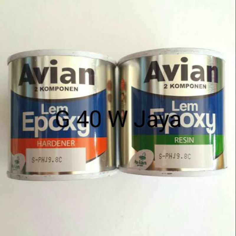 340 Gm/Epoxy Glue/Get 2 Cans/Resin And Hardener/Avian | Shopee Malaysia