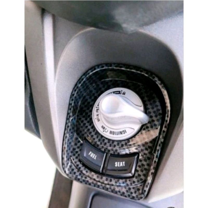 Cover carbon carbon cover panel Key Motorcycle Yamaha nmax turbo Neo ...