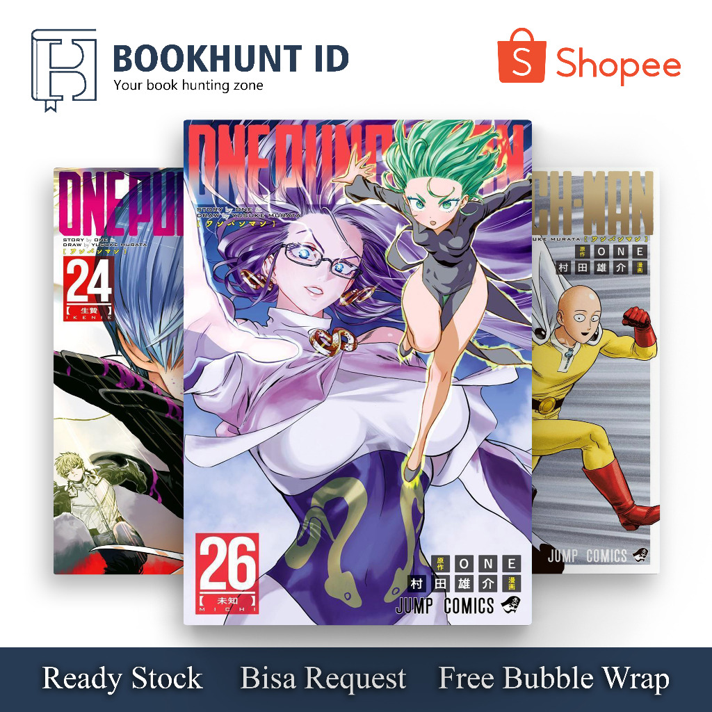 Manga Comic One Punch-Man Vol. 1-26 by Murata Yuusuke Indonesian ...
