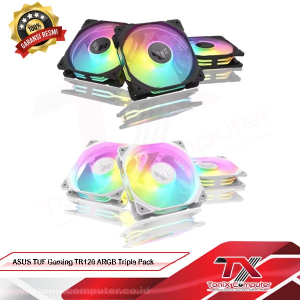 Asus TUF Gaming TR120 ARGB Triple Pack Reverse Blade Chassis Fan | Fan ...