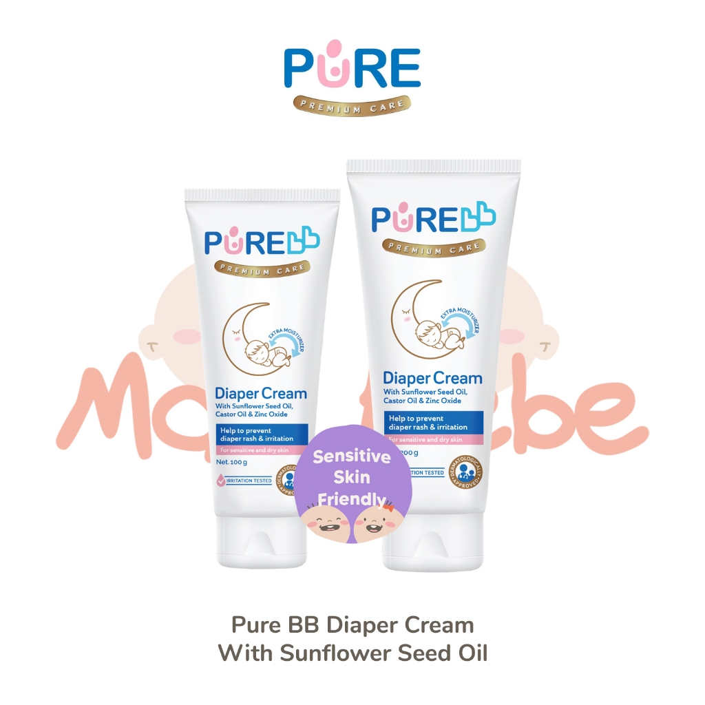 Pure BB Diaper Cream Anti Rash Diaper & Irritation Cream | Shopee Malaysia