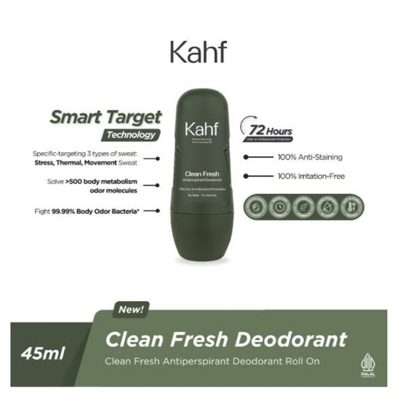 Khaf Deodorant 45Ml (For Men) | Shopee Malaysia