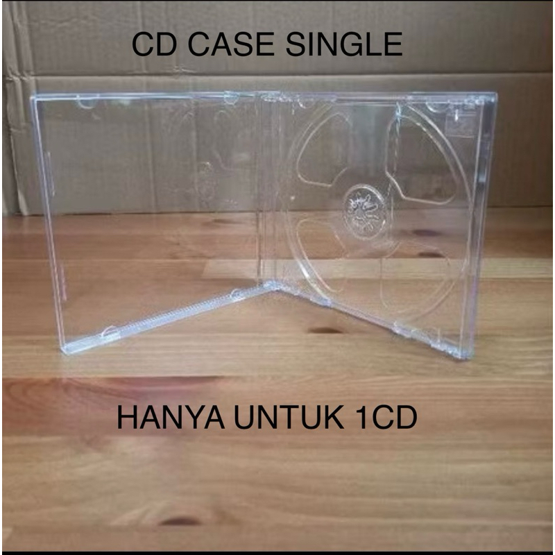 Single Thick CD CASE - DOUBLE DISC | Shopee Malaysia