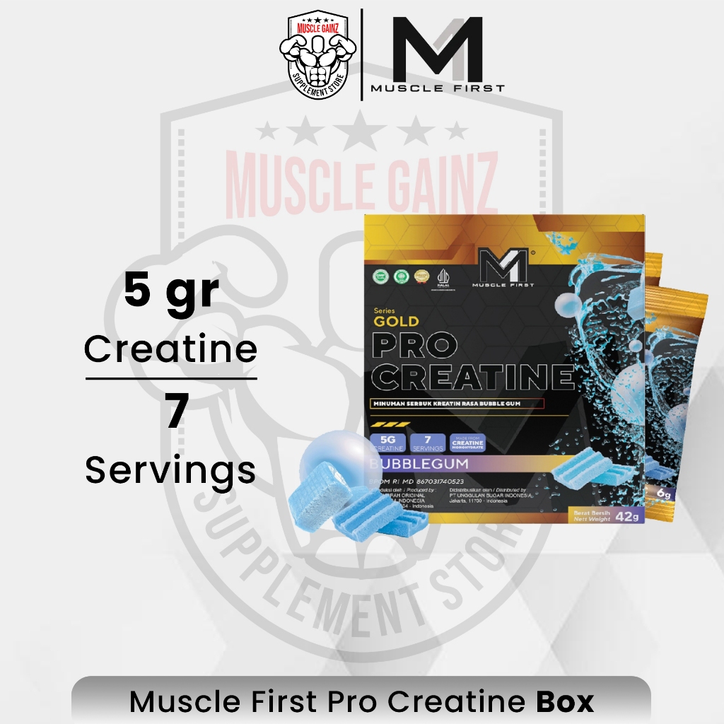M1 Pro Creatine BOX creator sachet Muscle First preworkout pwo | Shopee ...