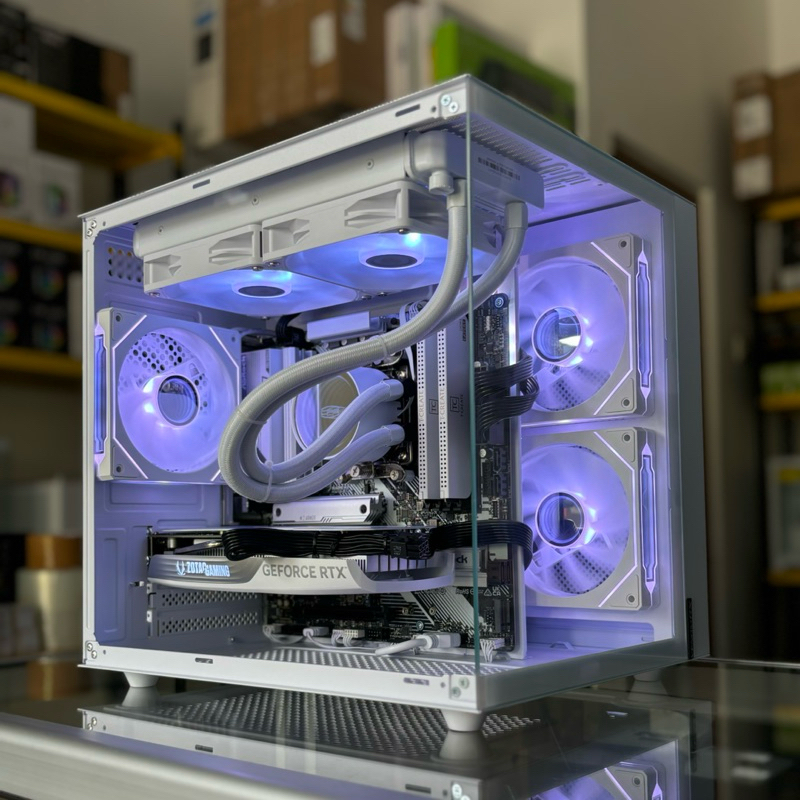VenomRX Daemon S6 Tempered Glass M-ATX Gaming Case | Shopee Malaysia