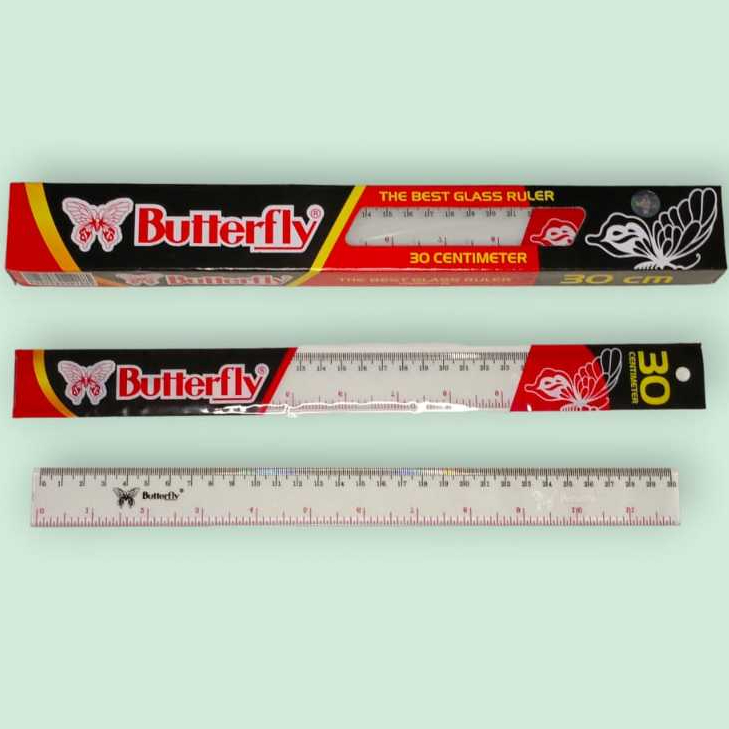 Butterfly Ruler / Line 30 cm (1 pcs) | Shopee Malaysia