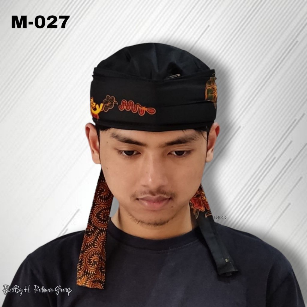 Imamah Batik Cap, Javanese Balinese Blangkon Model | Shopee Malaysia