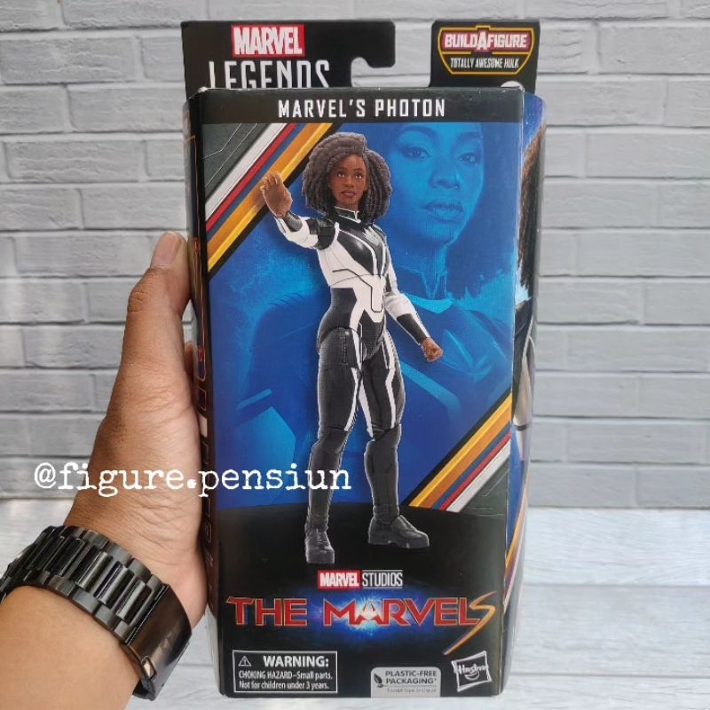 Marvel LEGENDS PHOTON MONICA RAMBEAU SERIES AWESOME HULK ACTION FIGURE ...
