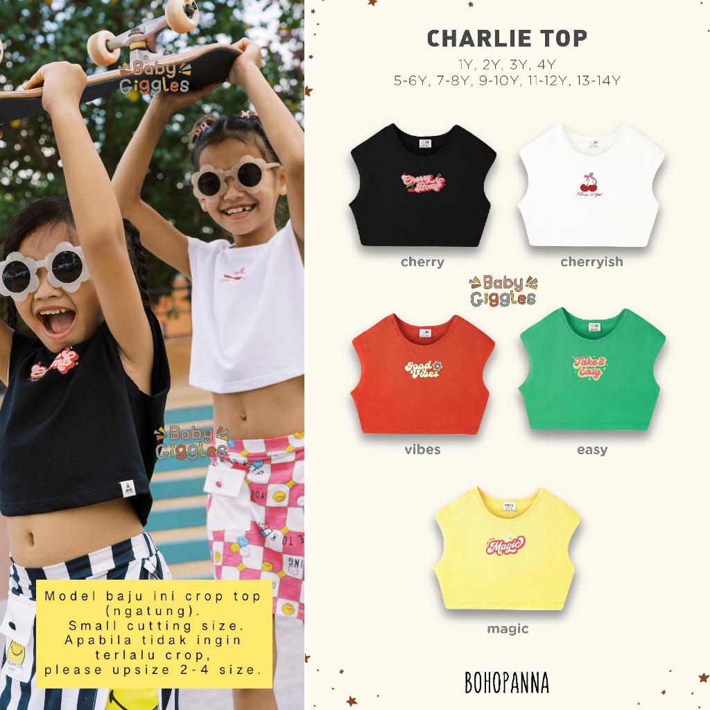 Bohopanna CHARLIE CROP TOP SPORTY TOP FOR GIRLS 1-14 YEARS (SMALL ...