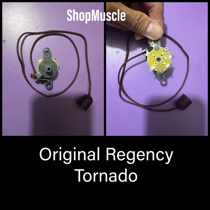 (Original) Regency tornado fan pull switch 3L wall spare part switch ...