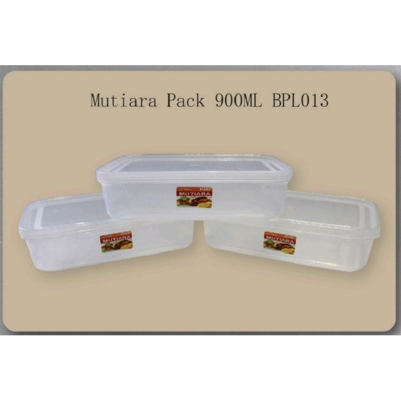 Kmp 900ml Clear Refrigerator Food Storage Plastic Box/900ml Plastic ...
