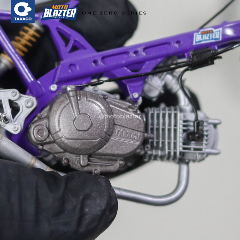 MESIN 5tp Engine Mini Scale 1/12 By Motoblazter - Miniature Drag Motor ...