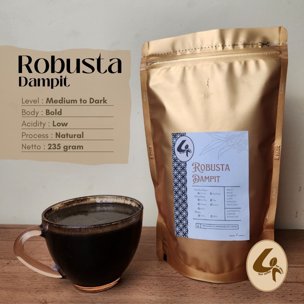 Dampit Robusta Coffee Robusta Coffee Beans Robusta Ground Coffee ...