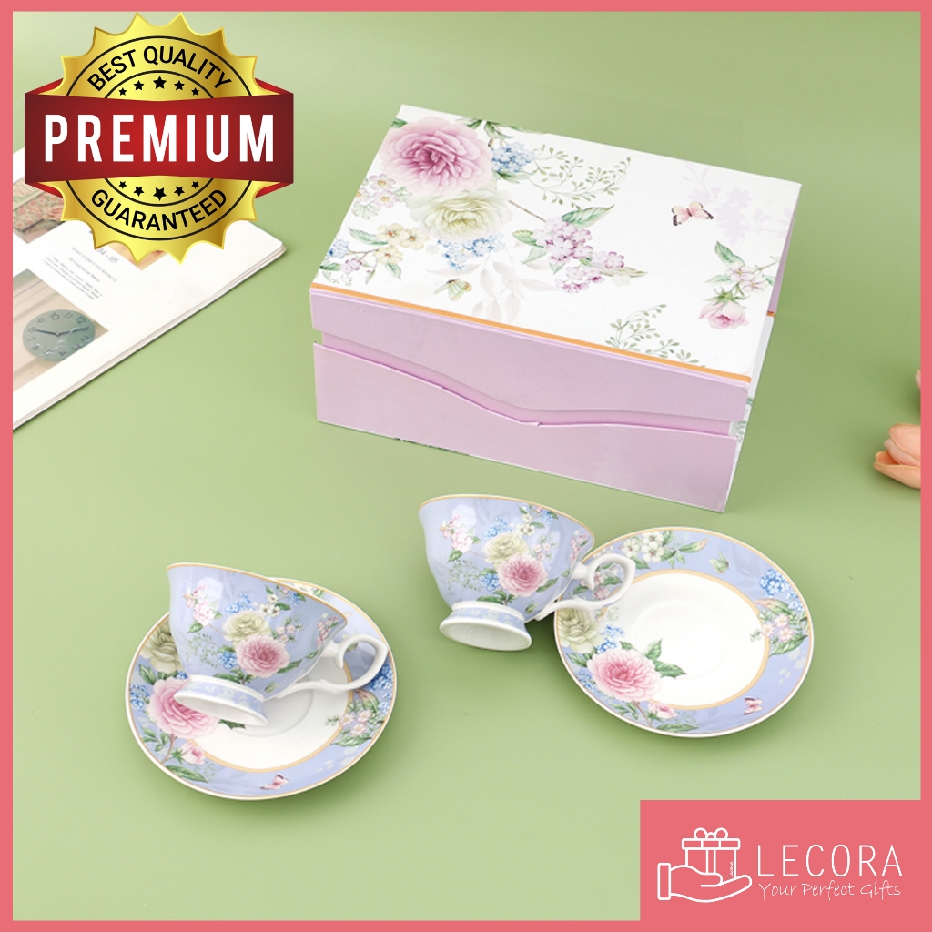 (CONTENTS 2) LECORA Hampers Set English Afternoon Tea cup Royal ...