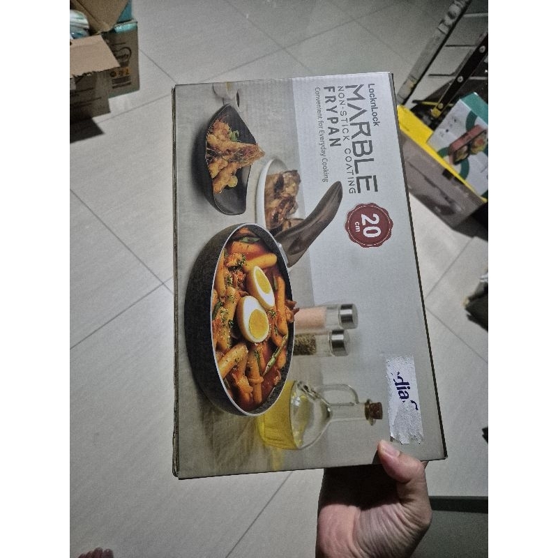 Locknlock marble frypan 20cm Nonstick | Shopee Malaysia
