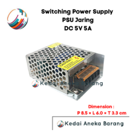 Switching Power Supply PSU 5V 5A High Quality, 5volt 5.5 Ampere ...