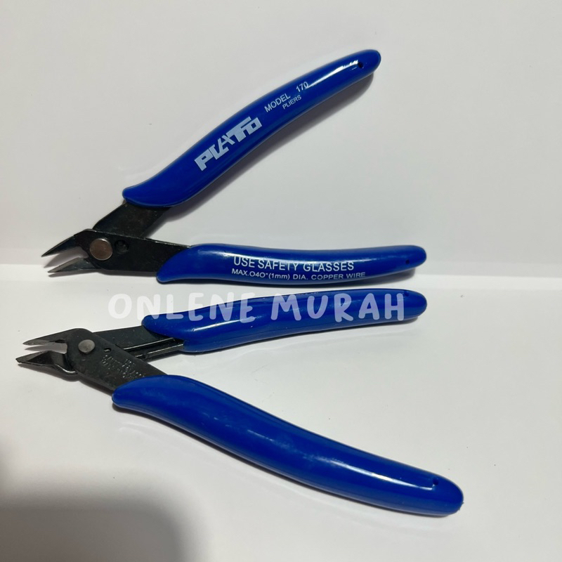 Wire Cutting Pliers Plato Wire Cutter Nipper Mini Plier | Shopee Malaysia