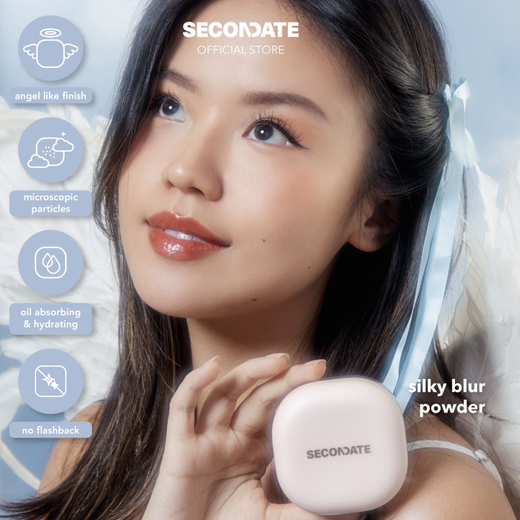 Secondate Silky Blur Powder | Shopee Malaysia